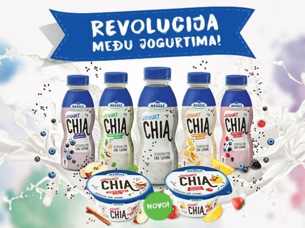 Meggle jogurt Chia - od Hrvatske do Dubaia! - Meggle