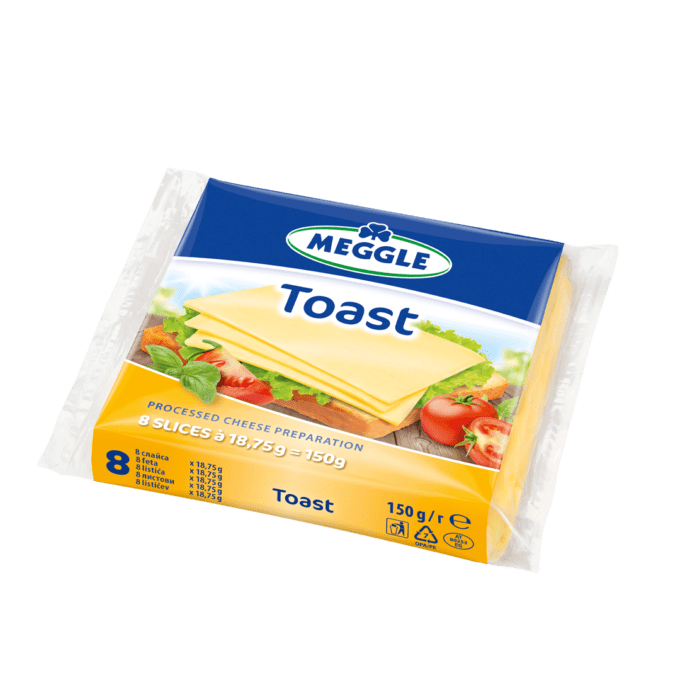 Sir v listićih Emmentaler - Meggle